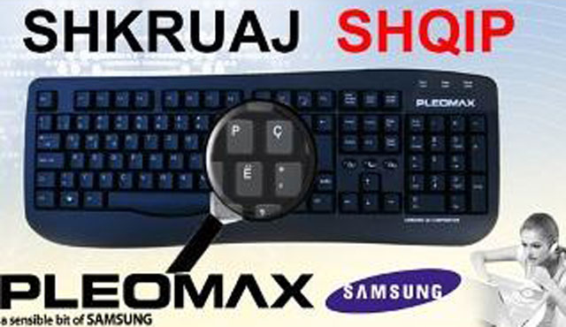 Del në treg tastiera me shkronja shqipe - Keshilla.NET
